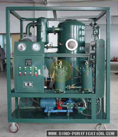 Quality Automatic Vacuum Oil Filter Machine for Transformer Oil Dehydration & Degassing for sale