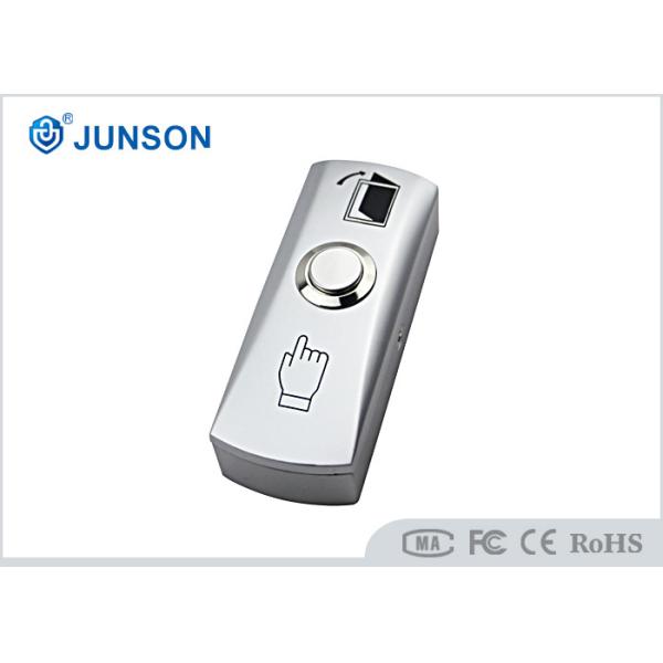 Quality Zinc Alloy Small Door Exit Button With Back Box ,  No / Com Contact for sale