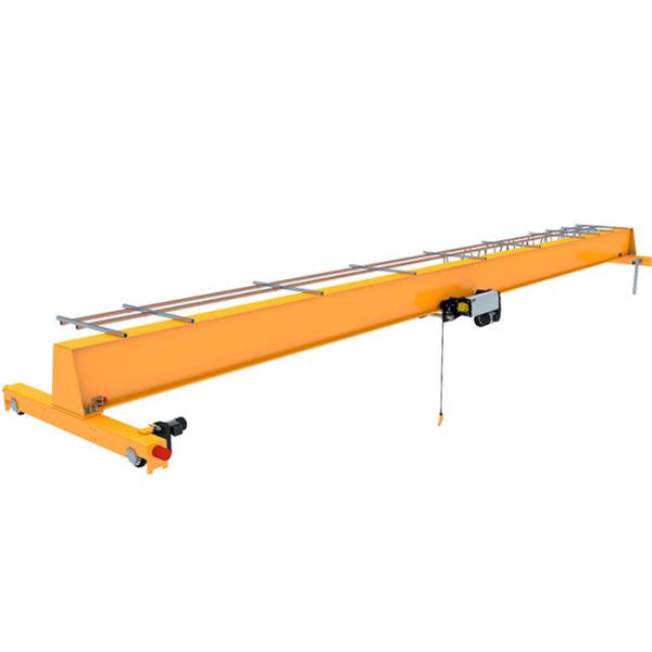 Quality EOT 3T Span 6m Single Girder Overhead Cranes Yellow Electric Hoist for sale