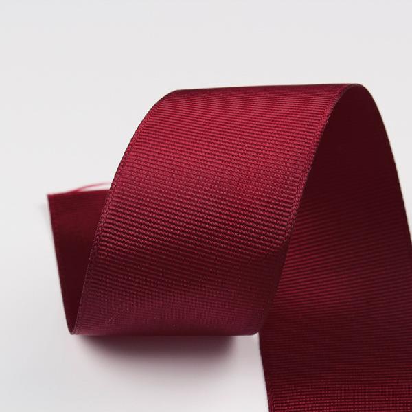 Quality 3mm-100mm Solid Assorted Color Polyester Grosgrain Ribbon for Gift Wrapping and for sale