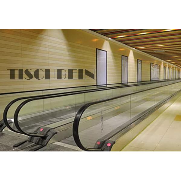 Quality 0.5m/s Stable Operation Anti-corrosion Truss Railway Station Moving Walkway 800mm 1000mm St St Pallet Large Traffic Load for sale