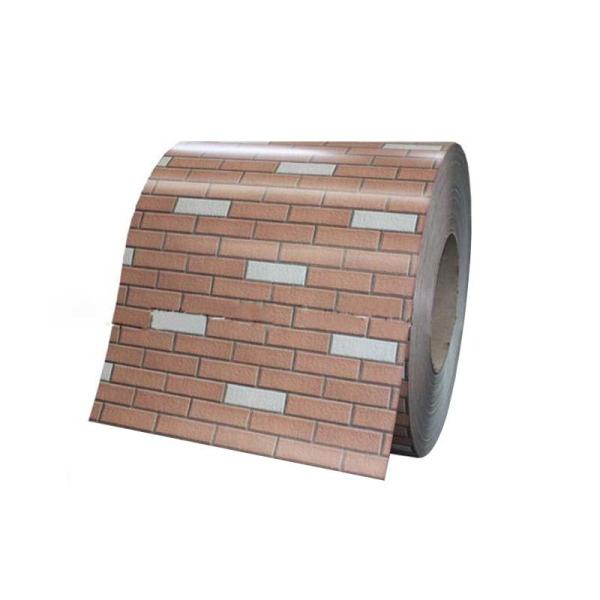 Quality Brick Pattern PPGI Prepainted Galvanized Steel Coil for sale