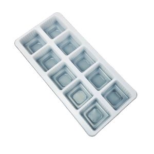 Quality 39000SQM Production Area Custom Eight Sections PP Blister Tray For Mini Cake for sale