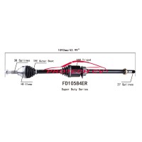 Quality Ford Explorer CV Joint Forging Cold Grinding Process Cv Boot Assembly for sale