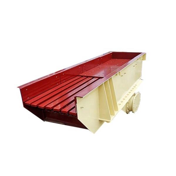 Quality Mining Stone Vibrating Feeder Carbon Steel ZSW Quarry Mining Energy for sale