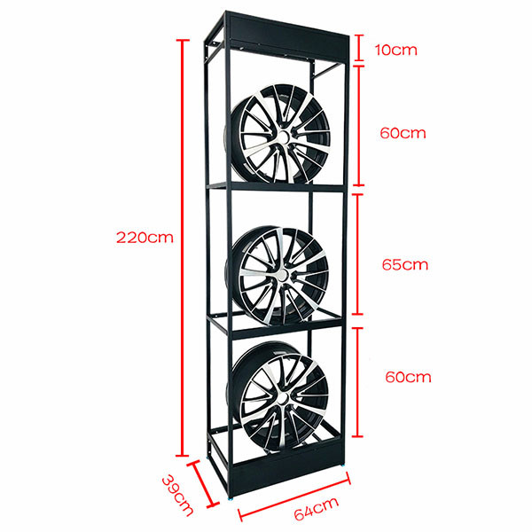 Quality 2170mm Height Car Accessories Display Rack for sale