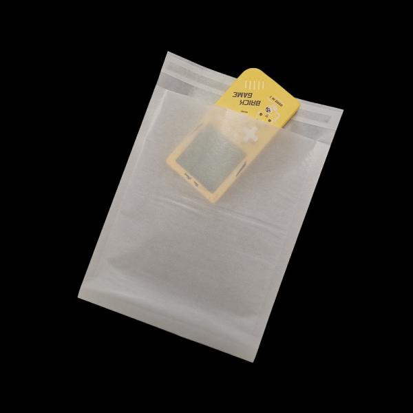Quality Custom Printed Biodegradable Recycled Glassine Paper Bag Craft Paper Gift Bags for sale