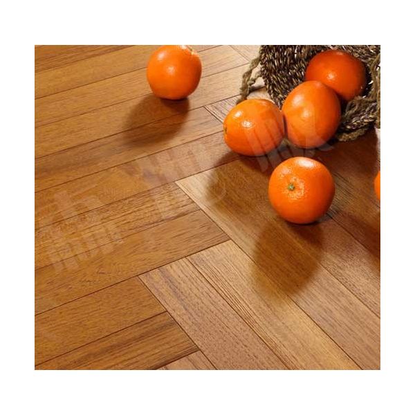 Quality Burma Teak Herringbone Engineered Wood Flooring with 1000 psi Janka Hardness Grade A/B 450 x 90 x 12MM Size for sale