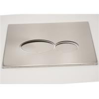 China Stainless Steel Toilet Water Tank Cover , Durable Toilet Flush Button factory