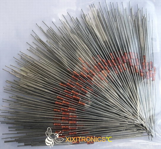 Quality Vacuum Packed Encapsulated Glass NTC Thermistor 10K 3972 series for sale