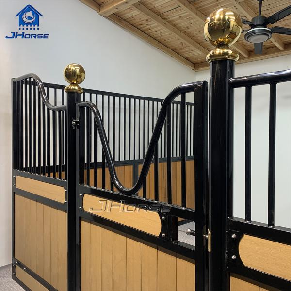 Quality Customized Horse Stall Dividers Pine Wood Side Back Panel Partition Division for sale