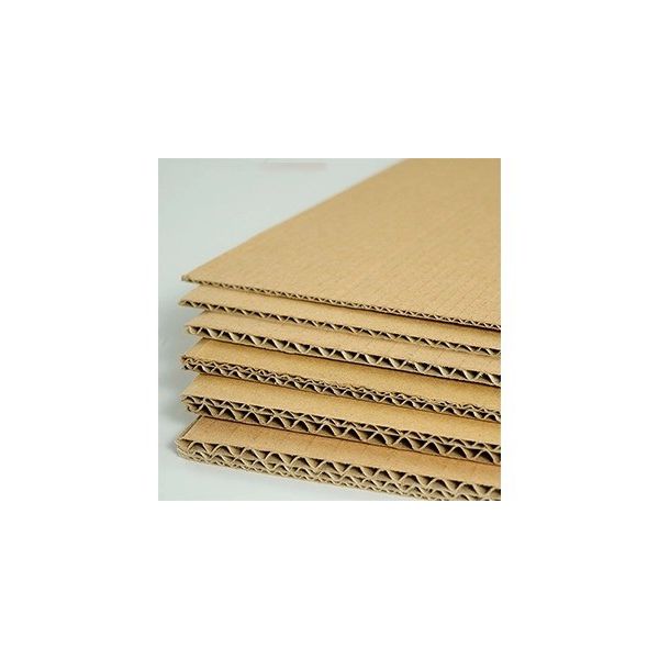 Quality 200gsm Brown Corrugated Cardboard Sheet Flat Cardboard Sheets ODM for sale