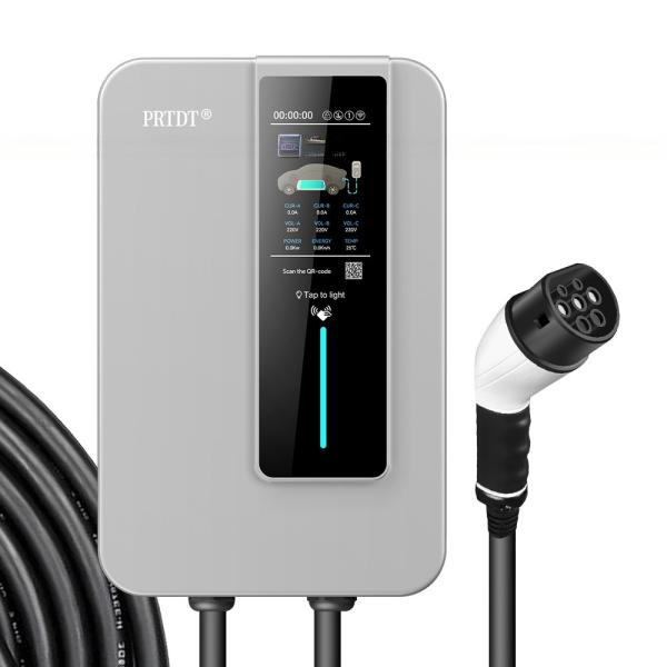 Quality PRTDT Wallbox Level 2 vehicle fast ev charger solar ev charger charging station for sale