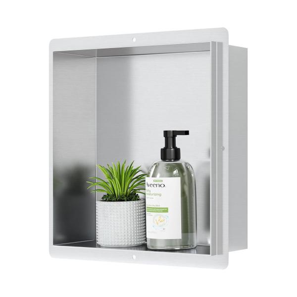 Quality 12x12 Inch Shower Wall Niche Rectangular Shape For Bathroom Storage for sale