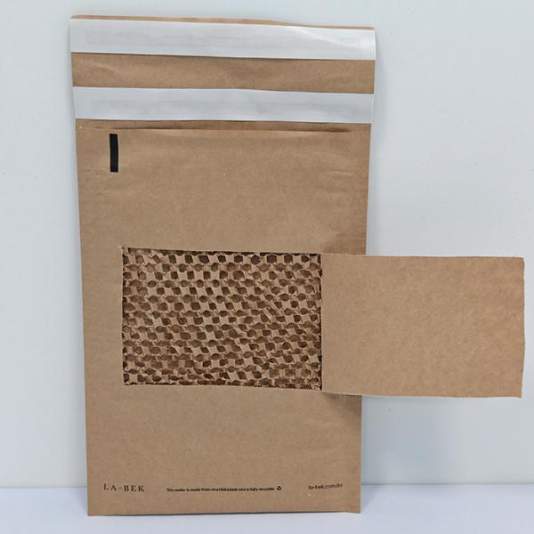 Quality Earth-Crush Proof: Plastic-Free Mailers with Hexagon Armor for sale