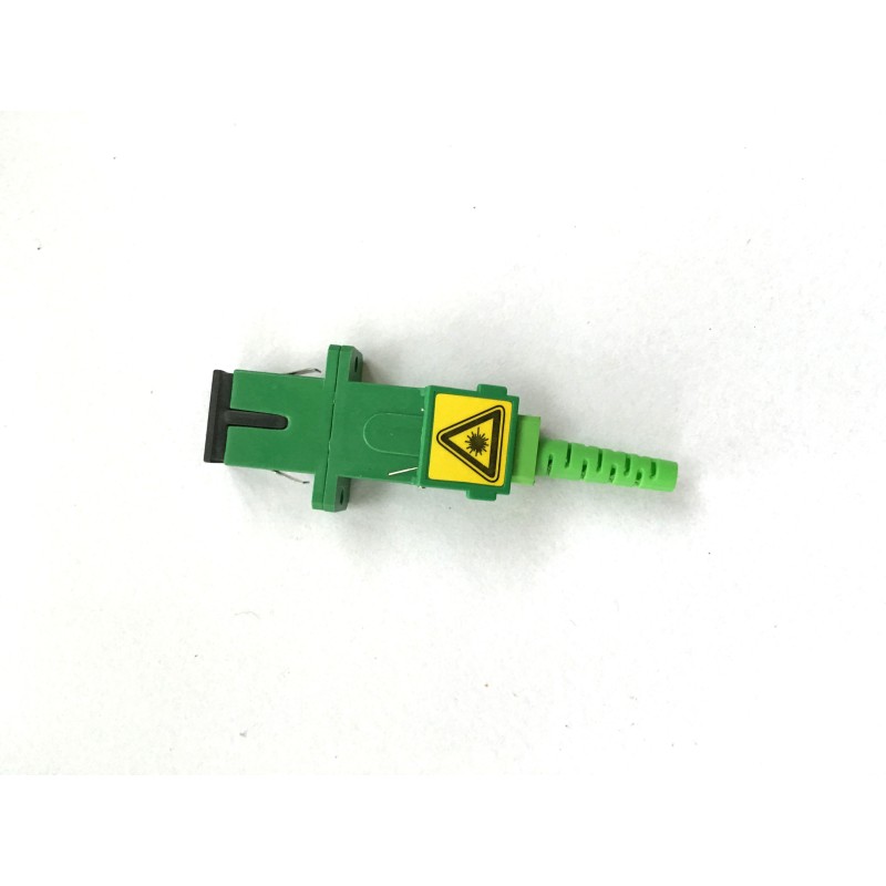 SC/APC Fiber Optic Adapter with automatic dusty cap