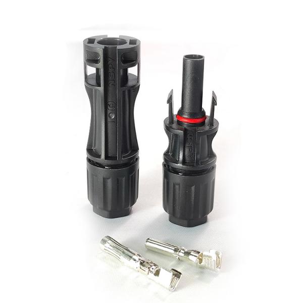 Quality Female MC4 Solar PV Connector UL94-V0 Multiple Plugging / Unplugging Cycles for sale