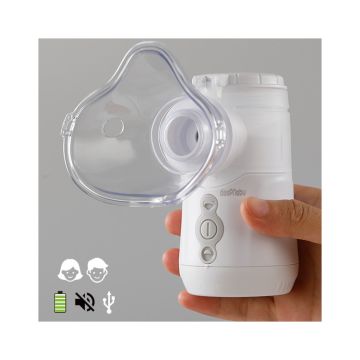 Quality Respiratory Tract Mini Mesh Nebulizer Machine 2.5 - 3.6μm Aerosol Drug Inhaler for sale