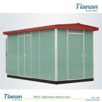 Quality Prefabricated Compact Transformer Substation 12kV With 30 - 1250kVA Capacity, for sale