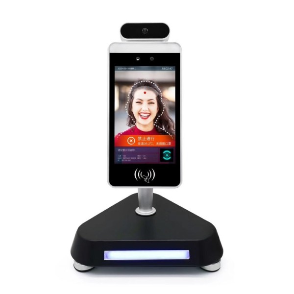 Quality 3D Face Recognition Thermometer , Thermal Imaging Temperature Measuring Device for sale