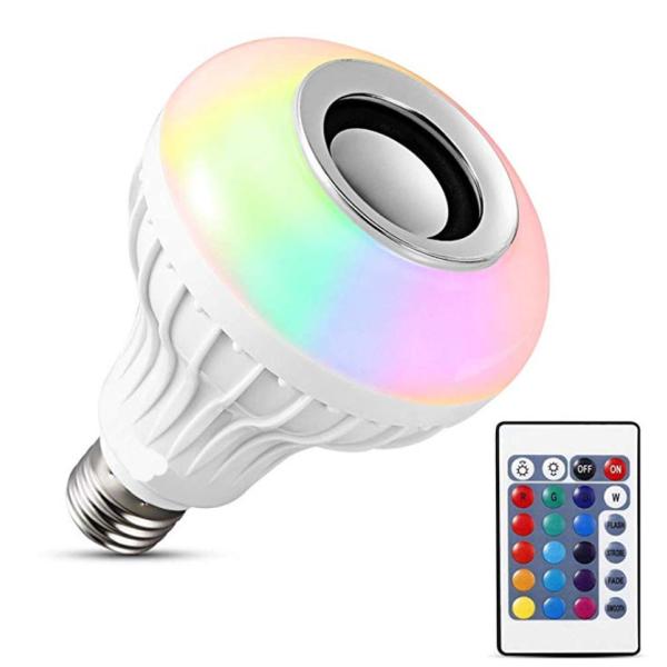 Quality RGB W Temperature Music Bulb Speaker for Smart and Party Atmosphere LED Light Source for sale