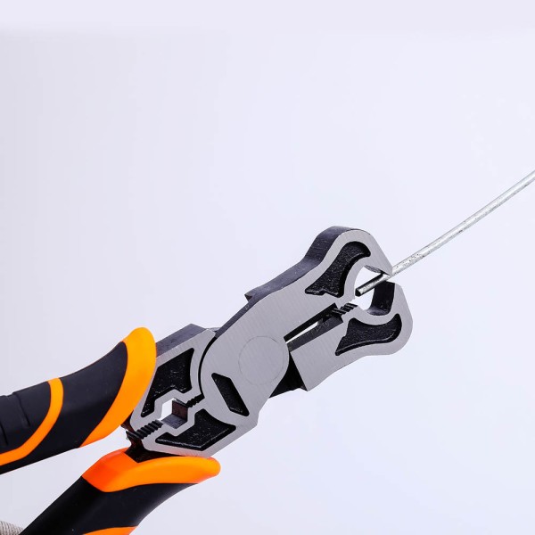 Quality Forge Steel Lineman Wire Stripper Pliers Flat End Cutters For Bending Pulling for sale