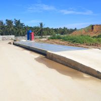 Quality Long Service Life Executive 100 Ton Truck Scales With Printer for sale