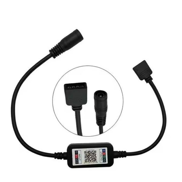 Quality Dc12-24v Led Bluetooth Controller Remote Dimming Rgb Intelligent Control for sale