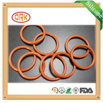 Quality Standard Colored FDA Silicone Rubber O-Rings With High-Tensil Strength for sale
