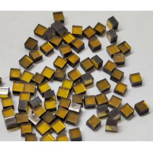 Quality HPHT Mono Crystal Diamond 1.5 X 1.5 X 1.5mm Cubic CVD Diamond for sale