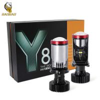 Quality White 45W Mini Lens Y8 H4 Car LED Spotlight Universal Headlight Bulb for sale