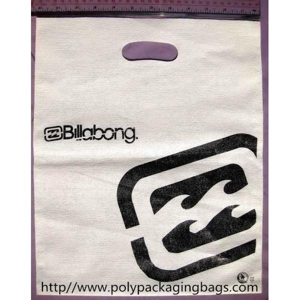 Quality Fashion Custom Printed Die Cut Handle Bags With Embossed Surface for sale