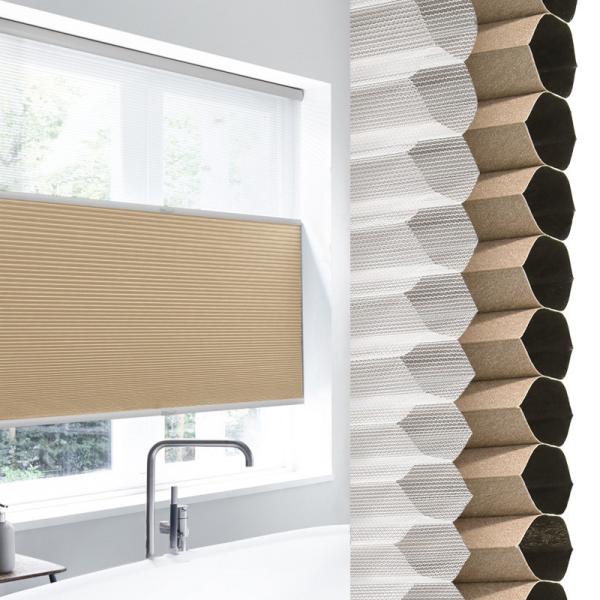 Quality Transform Your Space Textured Honeycomb Blinds for a Tactile and Sensory for sale