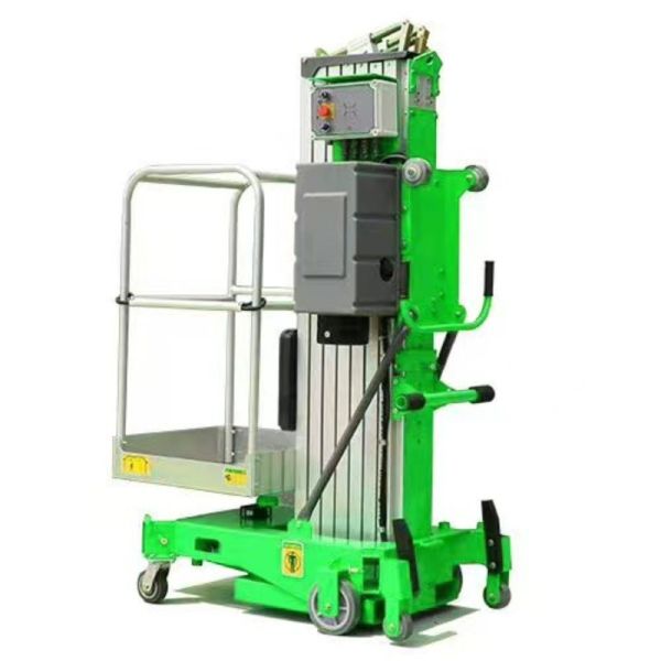 Quality MT Portable Single Mast Mobile Vertical Lift Aerial Work Platform for sale