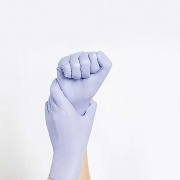 Quality Smooth Disposable Medical Gloves 100% Nitrile Examination Gloves for sale