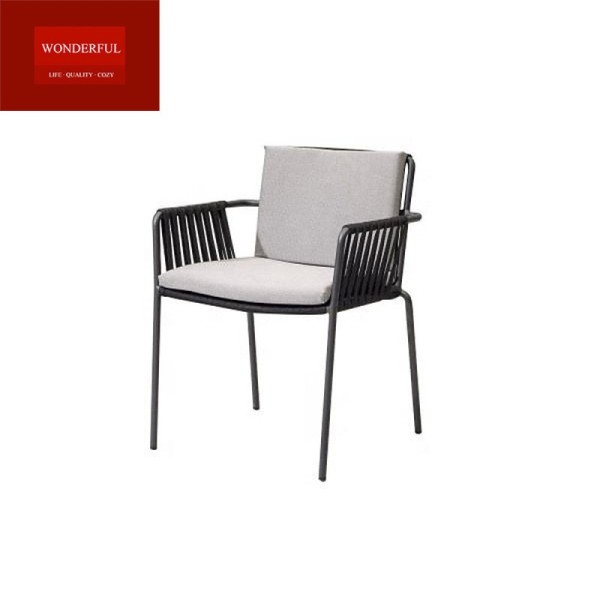 Quality Home Used Outdoor Dining Chair with Customized Good Standard Rope and Foldable Design for sale