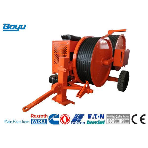 Quality Bull - Wheel Hydraulic Puller Tensioner Diameter 1500mm Cable Stringing for sale