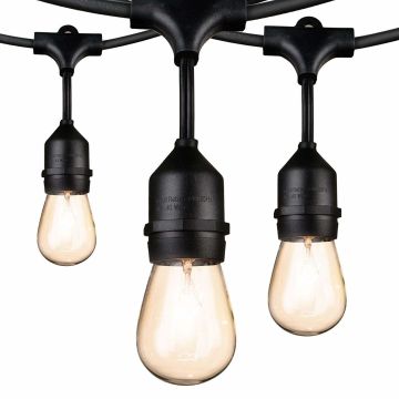 Quality Outdoor Festoon Globe Lamp Garland B22 E27 Socket String Light 220v for sale