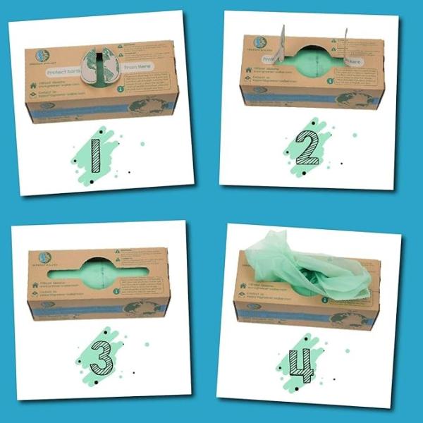 Quality biodegradable garbage bags for sale