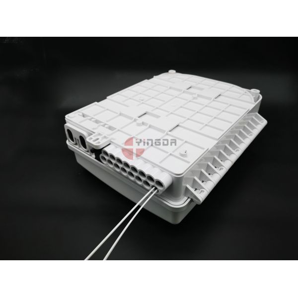 FDB0324 White PC SC Fiber Optic Termination Box ODB OSB 24 Port Hinge ...