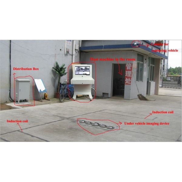 Quality Mobile Video Under Vehicle Surveillance System with Network for sale