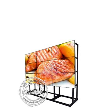 Quality 46/55/65 Inch Screen Digital Signage Lcd Display DID Hd Seamless Video Wall for sale