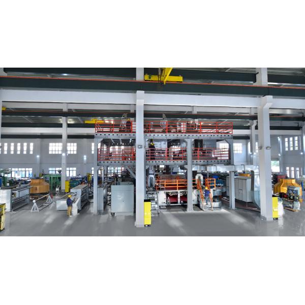 Quality Professional PP Non Woven Fabric Machine SMMS / SS / SMS Nonwoven Machine for sale