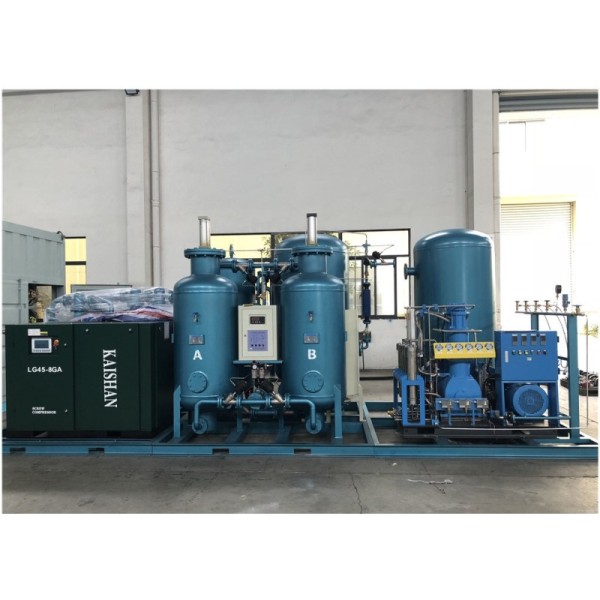 Quality 0.5kw High Pressure Welding High Purity Oxygen Generator , 5nm3/H Industrial Oxygen Generator for sale