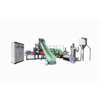 Quality 250kg H Plastic Granulating Line PP Raffia Woven Bag Recycling Machine for sale