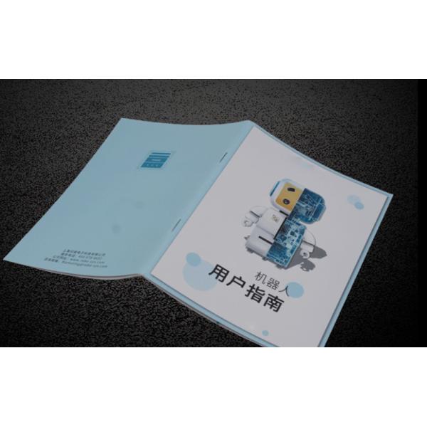 Quality Litho 6C Instruction Booklet Printing 157gsm Staples Brochure Printing for sale