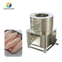 Quality Tengsheng Rotated Shaving Fish Skin Cleaning Machine , Trout Fish Skin Peeling Machine for sale