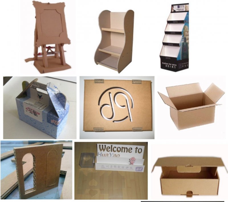 Quality Honeycomb Board Cutting Machine 1500mm/S Cardboard Grey Paper Board Pvc With V for sale
