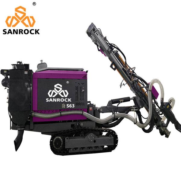 Quality Surface Blast Hole Drilling Machine With Dust Collection System Mining Hydraulic for sale