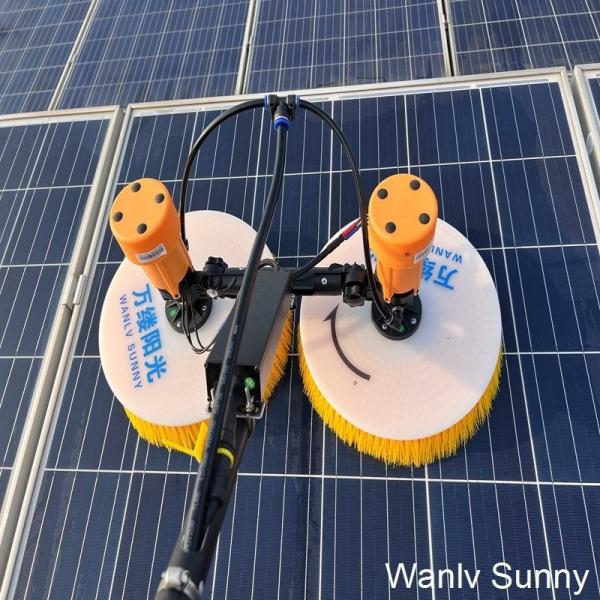 Quality Mobile Style Solar Panel Cleaning Tool with 7.5-Meter Telescopic Pole Customizat for sale